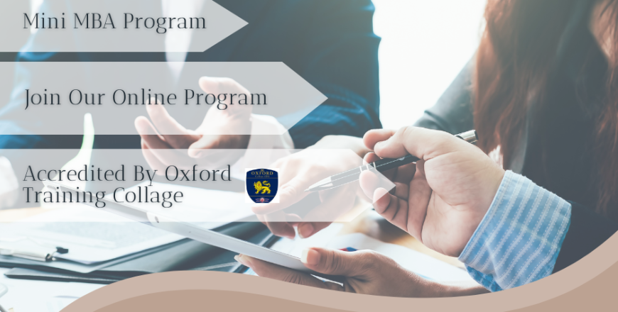 Mini MBA – British Programs Academy